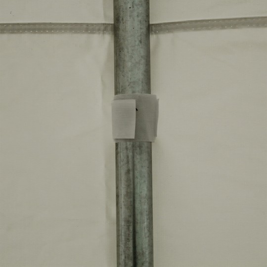 Cort profesional, pavilion, alb, 8x12 m, 12 ferestre + 2 intrari, cadru ...