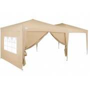 Pavilion de gradina, 3x6 m, Bej, Deschidere/Inchidere automata, 6 ...