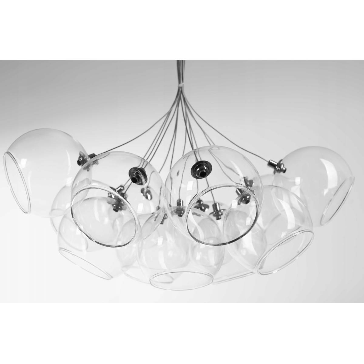 Lustra EGO Kule Balloons, 13 socluri, G4, Crom, transparent, 230V ...