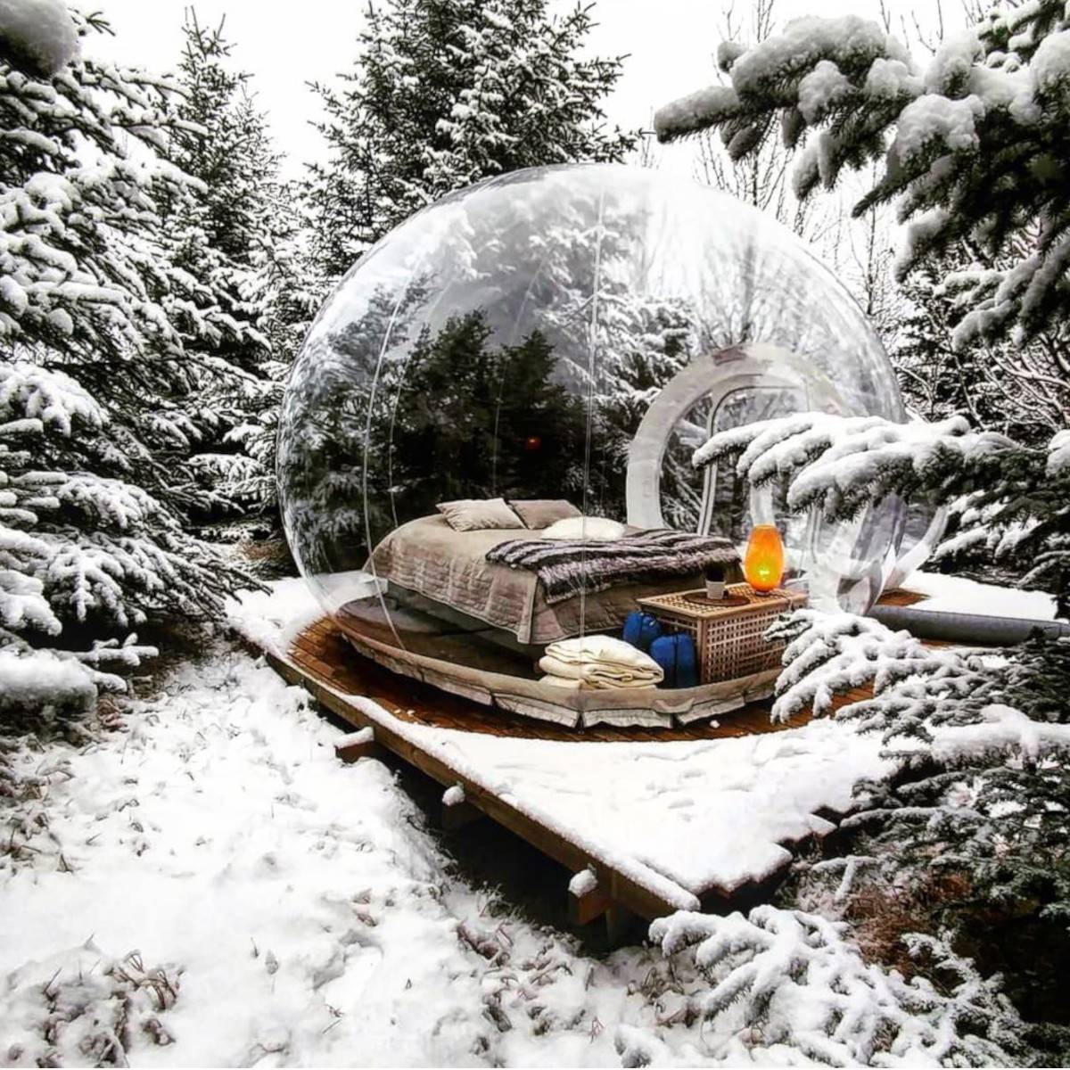 Igloo Astreea Crystal Pvc, iglu pavilion premium, complet aluminiu ...