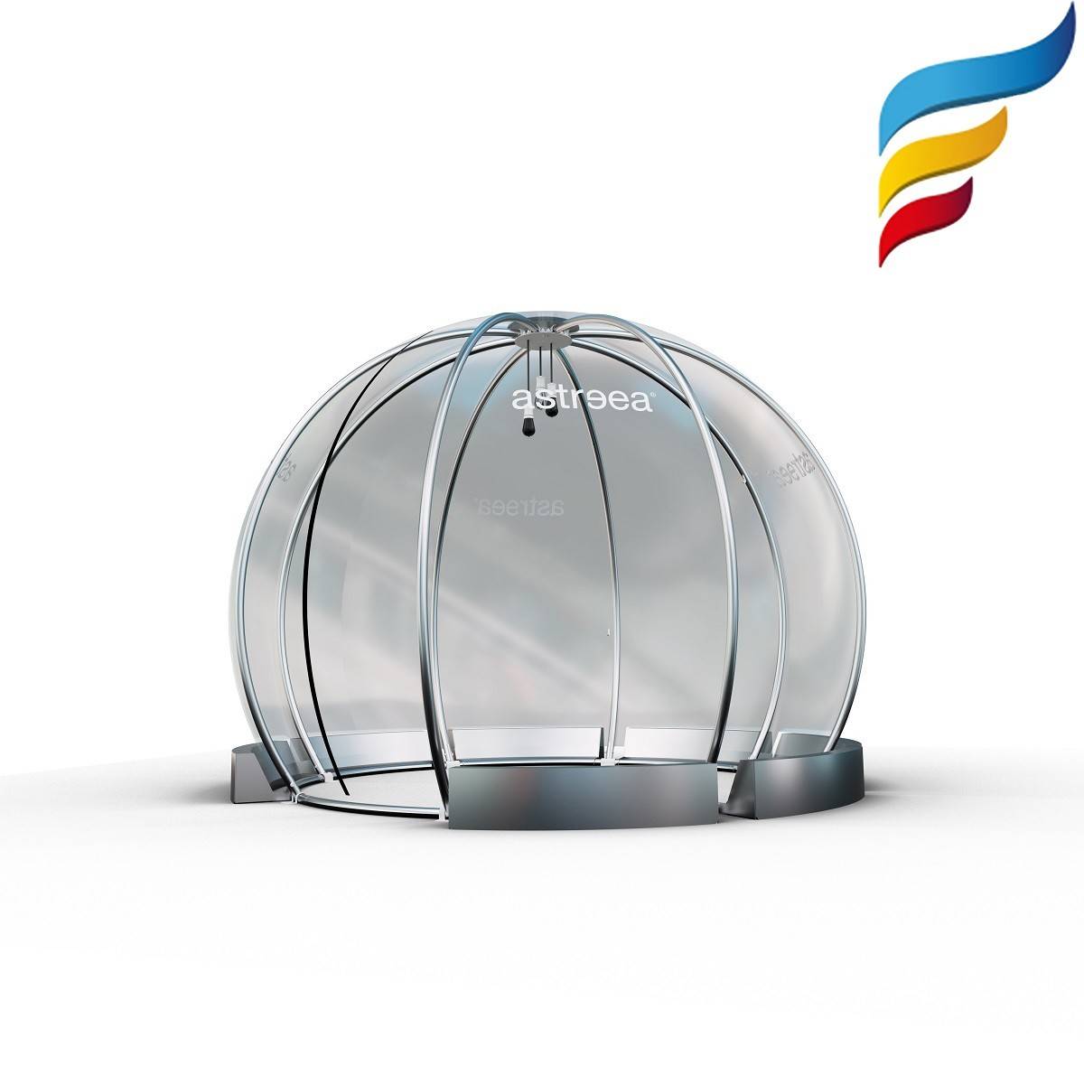 Igloo Astreea Crystal Pvc, iglu pavilion premium, complet aluminiu ...